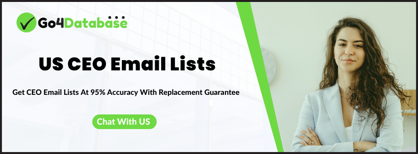 CEO Email Lists | Verified CEO Email Addresses